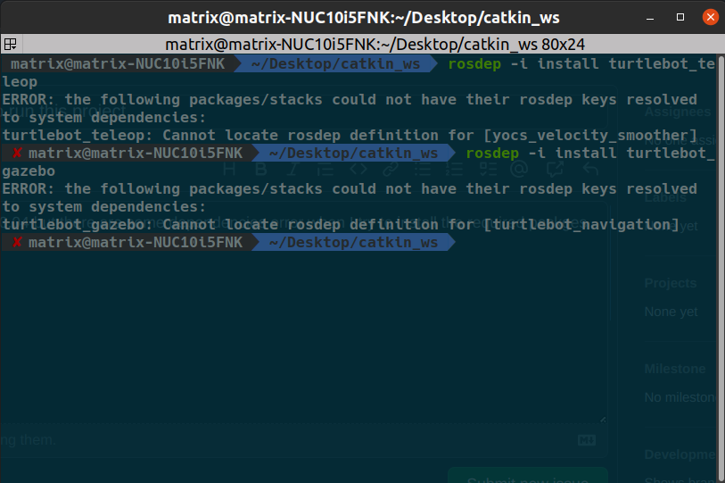 Some questions about the dependencies to run this project · Issue #1 · RemonComputer/Robotic ...