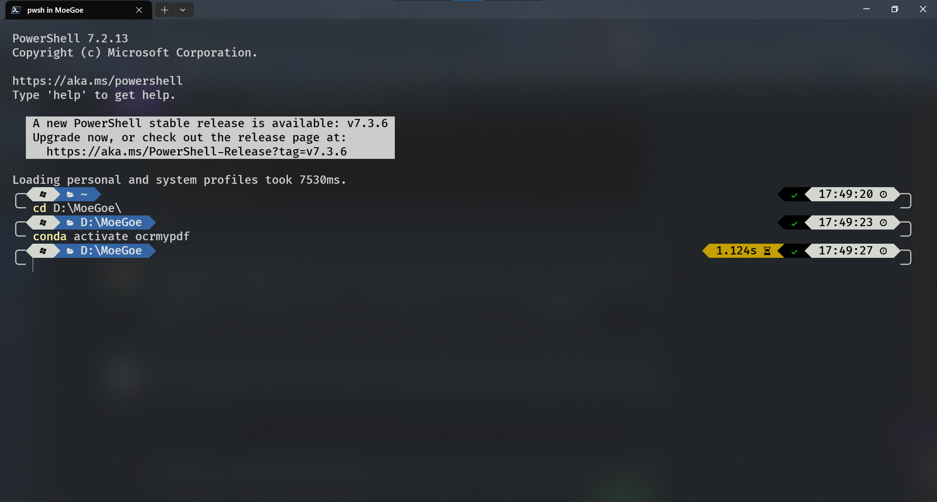 theme doesn't shows conda env name · Issue #2792 · JanDeDobbeleer/oh-my ...