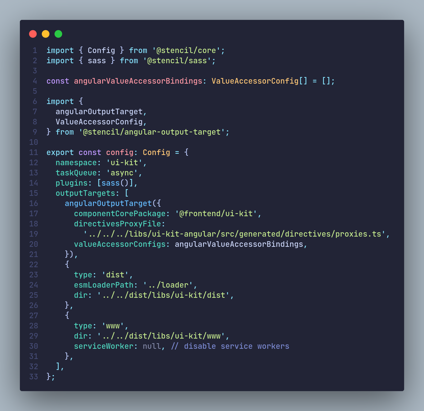 Stencil: Angular output target not including components · Issue #431 · nxext/nx-extensions · GitHub
