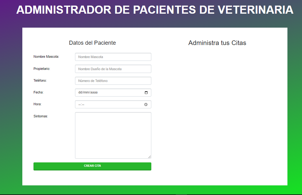 GitHub - jonma0107/administrador-pacientes-veterinaria