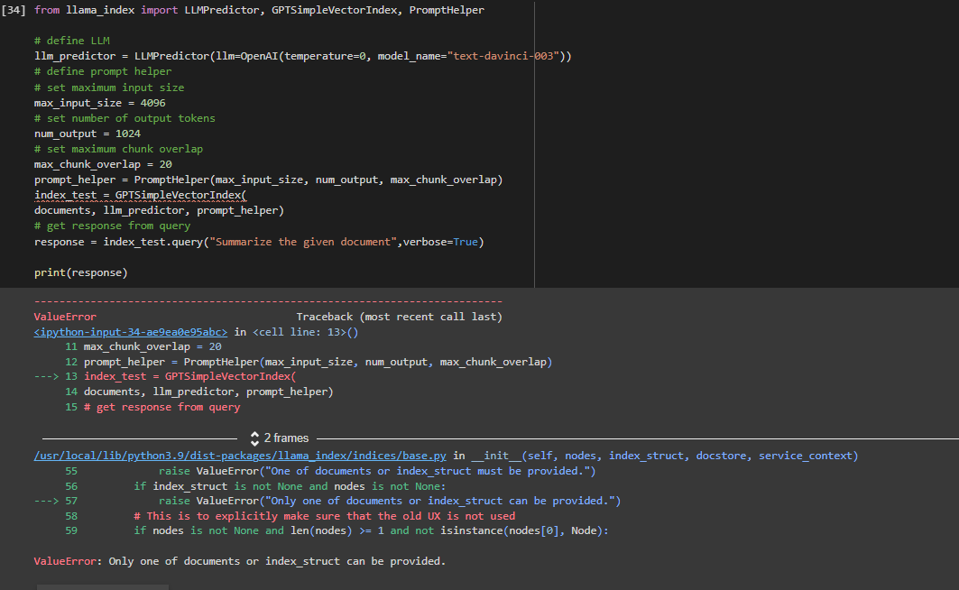 Custom Output/Response Size Issues in PromptHelper · Issue #1331 · run-llama/llama_index · GitHub