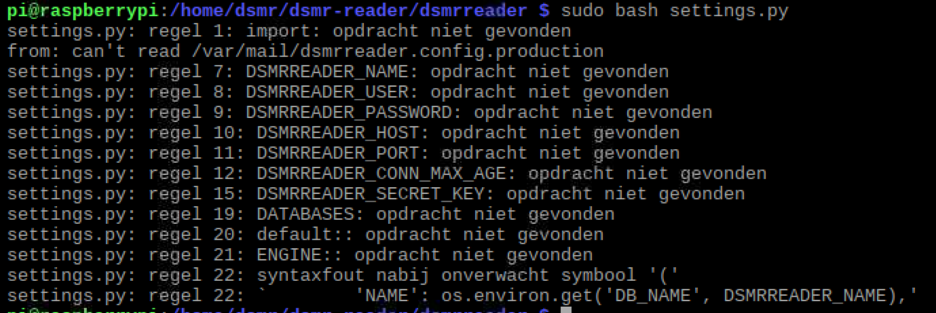 Sinds vannacht worden de inkomende telegrams niet meer verwerkt · Issue #713 · dsmrreader/dsmr ...