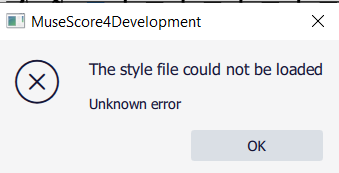 [MU4 Issue] Load style command does nothing · Issue #8856 · musescore/MuseScore · GitHub