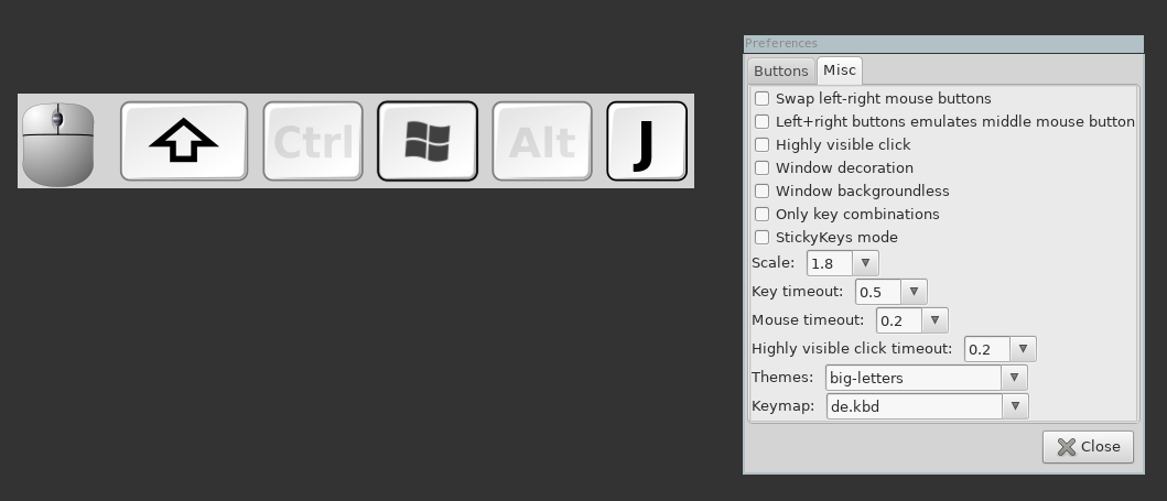 Feature Request: Show Keyboard hits · Issue #867 · MaartenBaert/ssr · GitHub