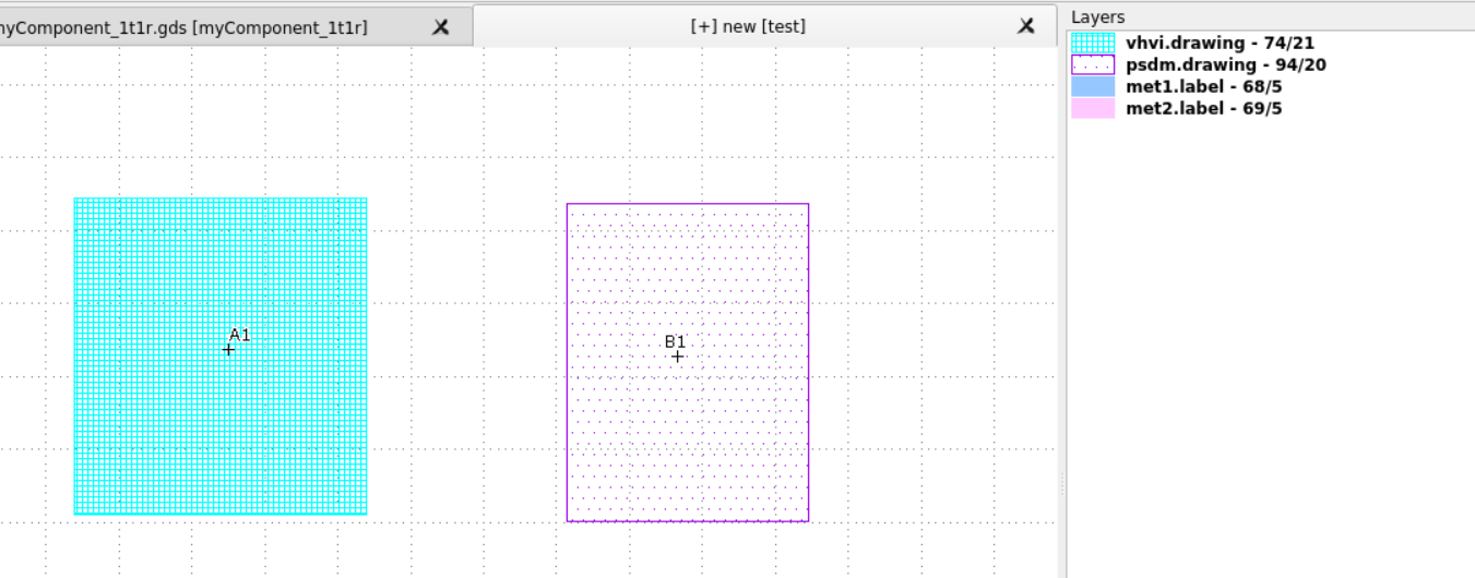 Connecting two labels in GDS layout · Issue #249 · gdsfactory ...
