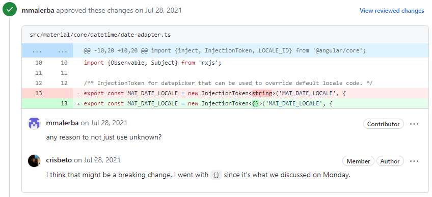 Bug Dateadapter `mat Date Locale` Injection Type Doesn T Support Most Commonly Used `string