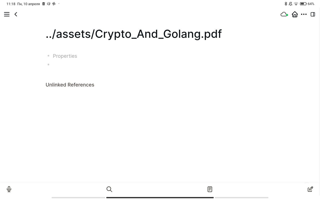 Logseq On Android Doesnt Open Any Pdf File Or Any File From Assets