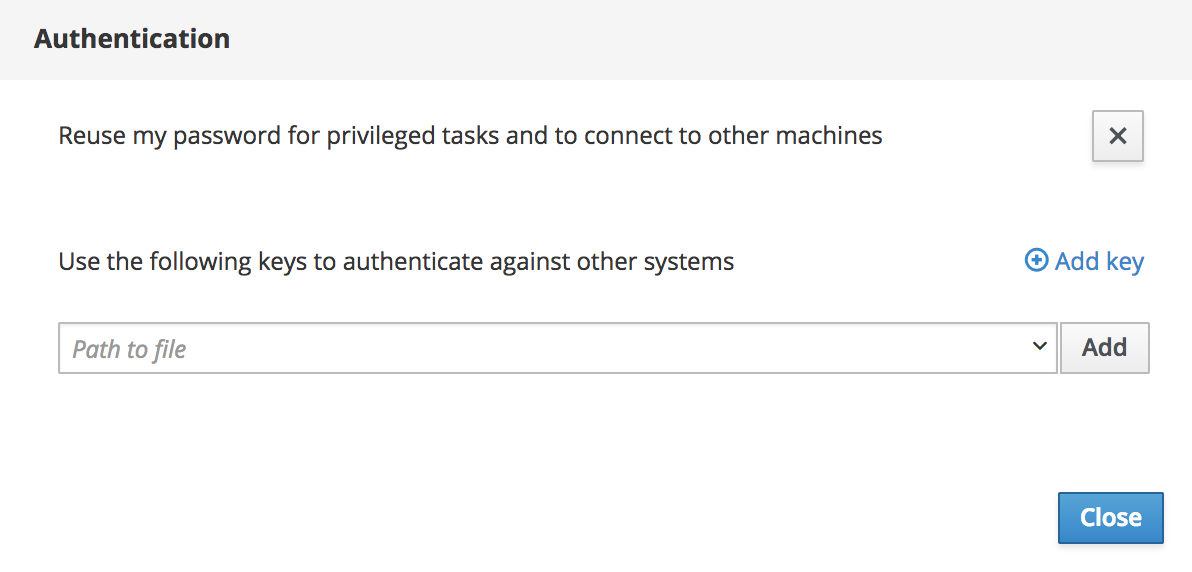 Authentication / Add key to user session · Issue #8103 · cockpit ...