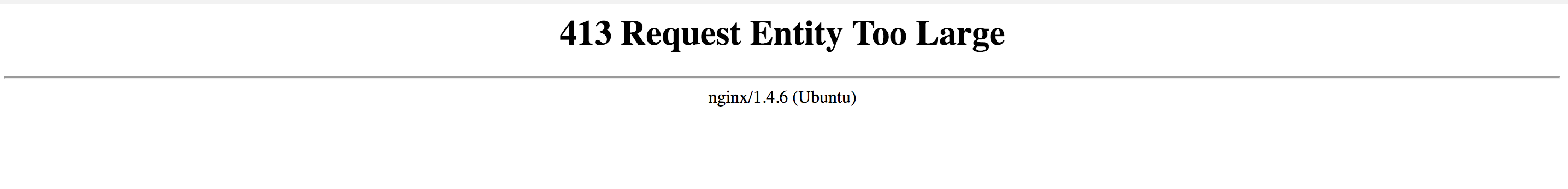 Uploading image gives 413 Request Entity Too Large error · Issue #1646 · netbox-community/netbox ...