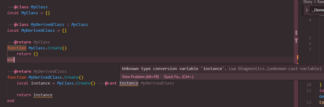 Unknown Type Conversion Variable · Luals Lua Language Server · Discussion 2207 · Github 