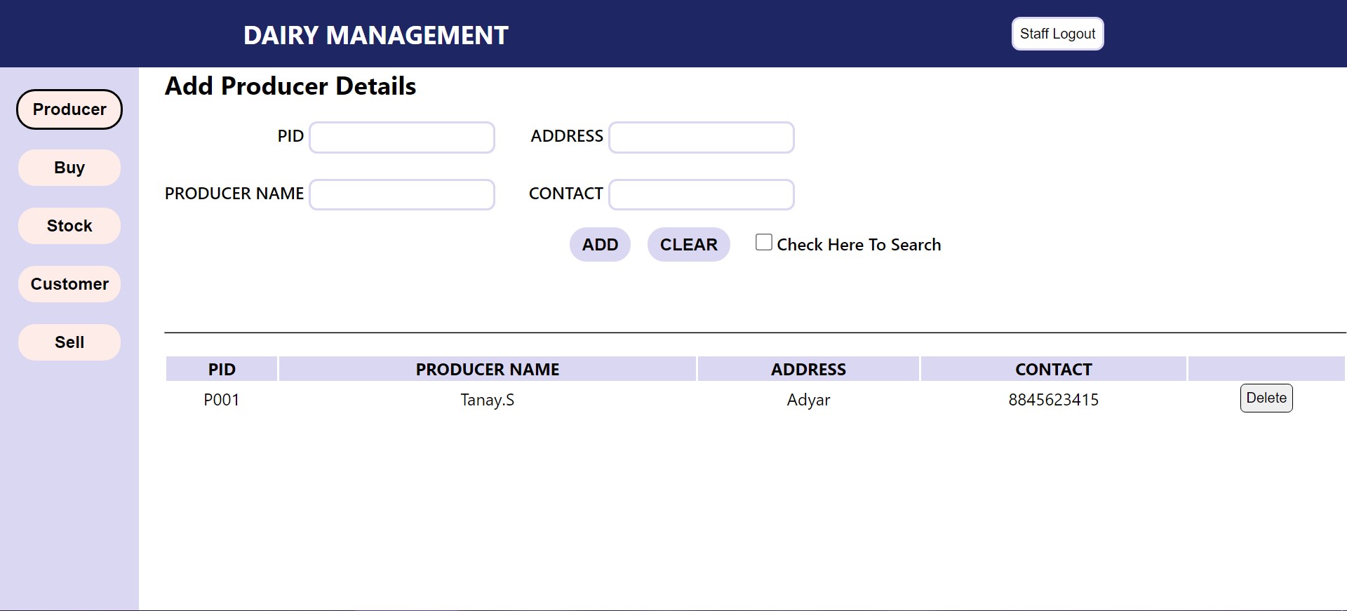 GitHub - SwasthikJP/Dairy-Management