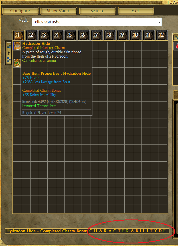 Render description text for relics completion bonus colloquially ...