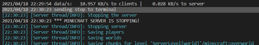 Minecraft Server stays on without users online & MSH Commands · Issue #95 · gekware/minecraft ...