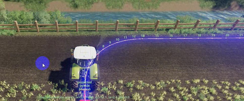 tractor with seeder makes mysterious turns at end of row - Racetrack ...