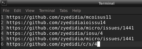 Dropped inputs with high input rate · Issue #1441 · zyedidia/micro · GitHub