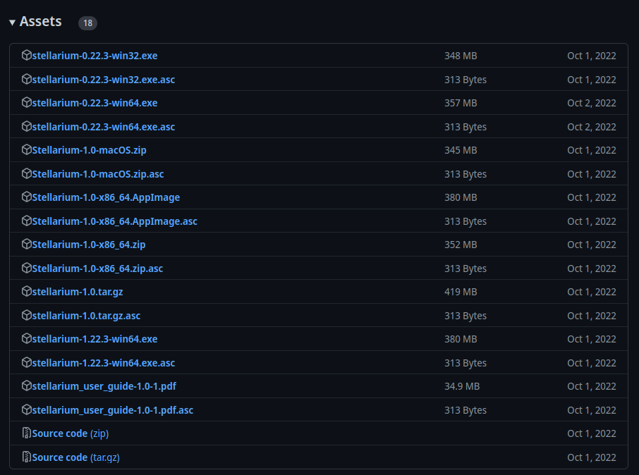Consistent Versioning and Release Tags · Issue #2981 · Stellarium/stellarium · GitHub