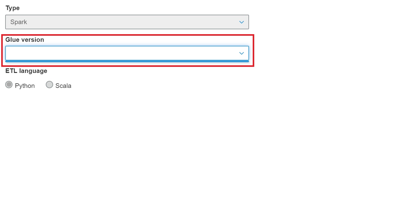 Unable to specify Pythonversion to create Glue job using Lambda Python 3.7 boto3 create_job ...