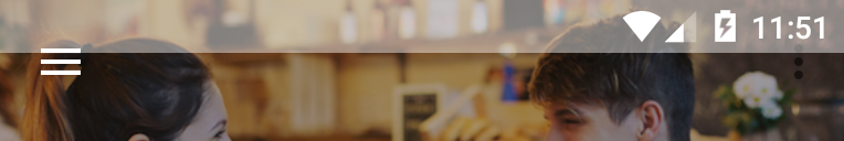 StatusBar translucent with under the image and other things ... · Issue #18 · cesardeazevedo ...