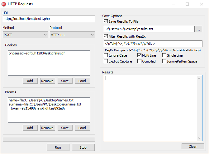 GitHub - akhfaern/httpRequests: Simple Http Requester with some useful features