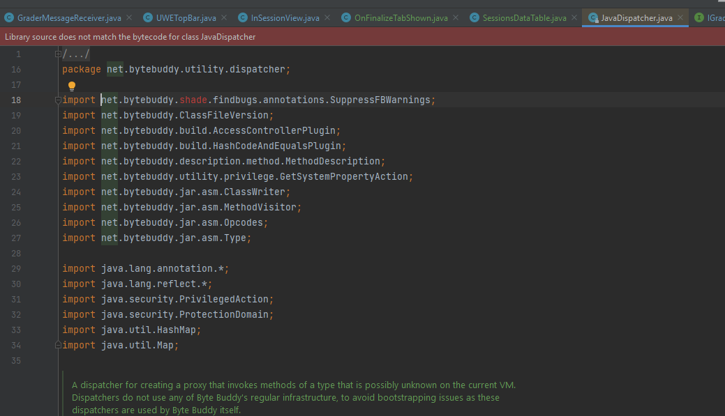 Regression on 1.11 - Modular Implementation + Definition · Issue #1081 · raphw/byte-buddy · GitHub