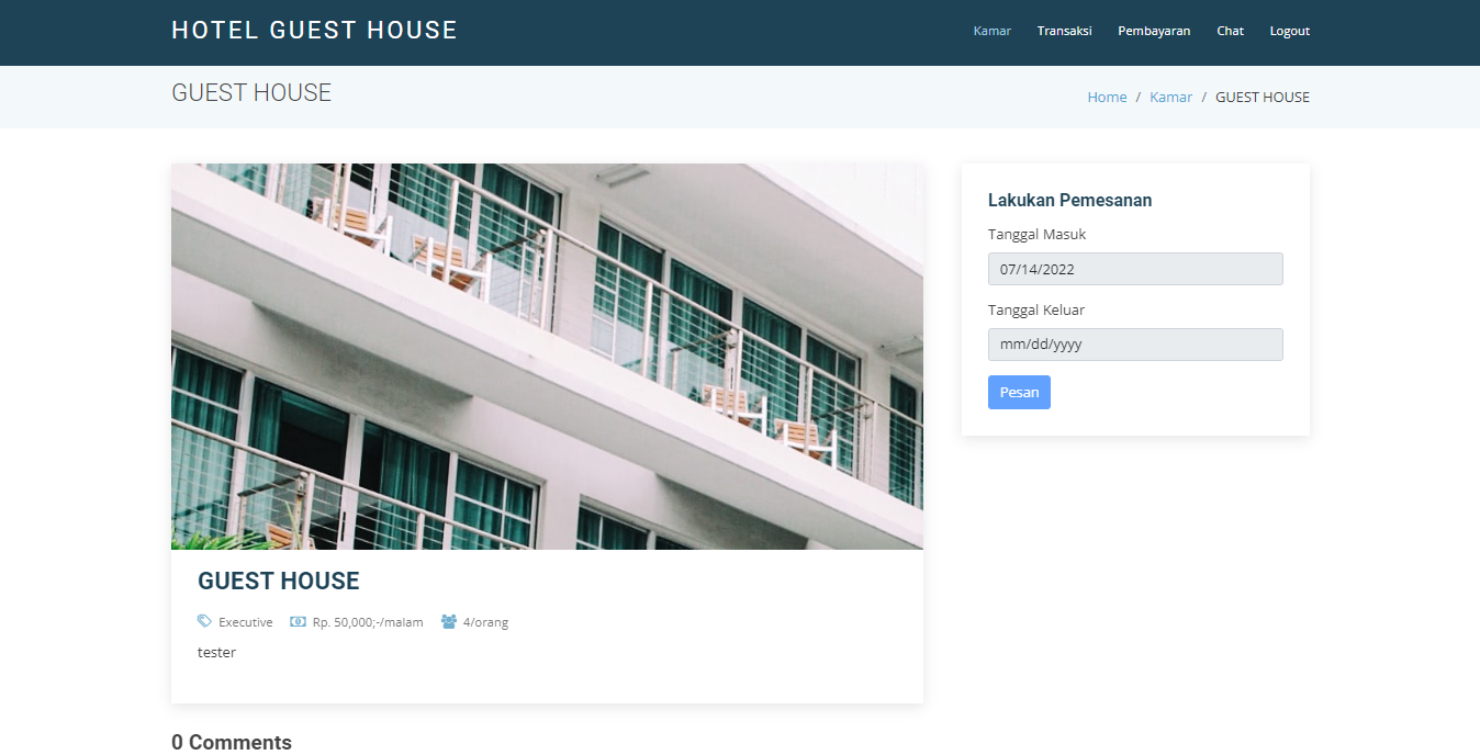 GitHub - enang-opensource/reservasi-hotel: Sistem pemesanan dan ...