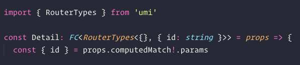 RouterTypes类型定义有缺陷 · Issue #3218 · umijs/umi · GitHub