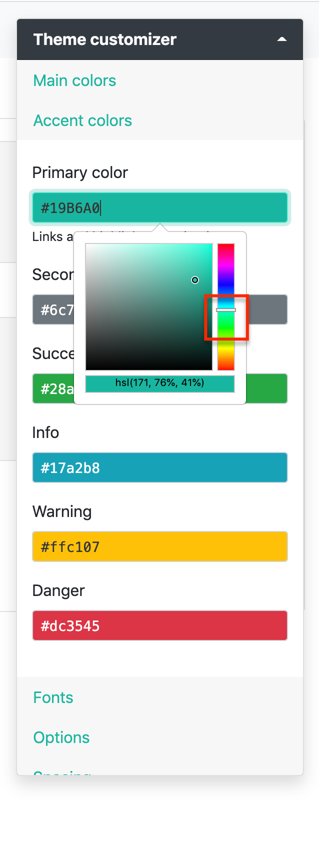 tabPanel's fg color doesn't properly contrast selected bg color · Issue #212 · rstudio/bslib ...