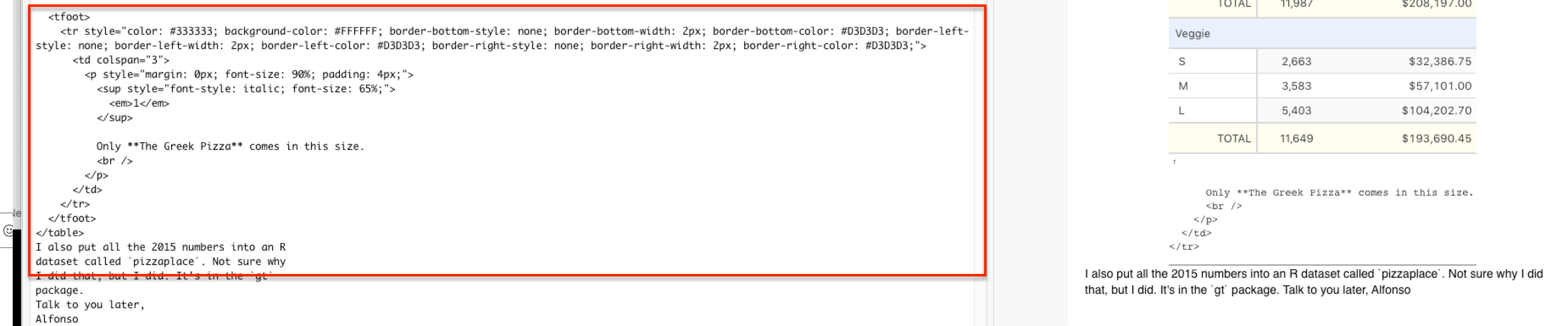 Footnotes Doesnt Display Correctly In Gt Tables When Emailed Via