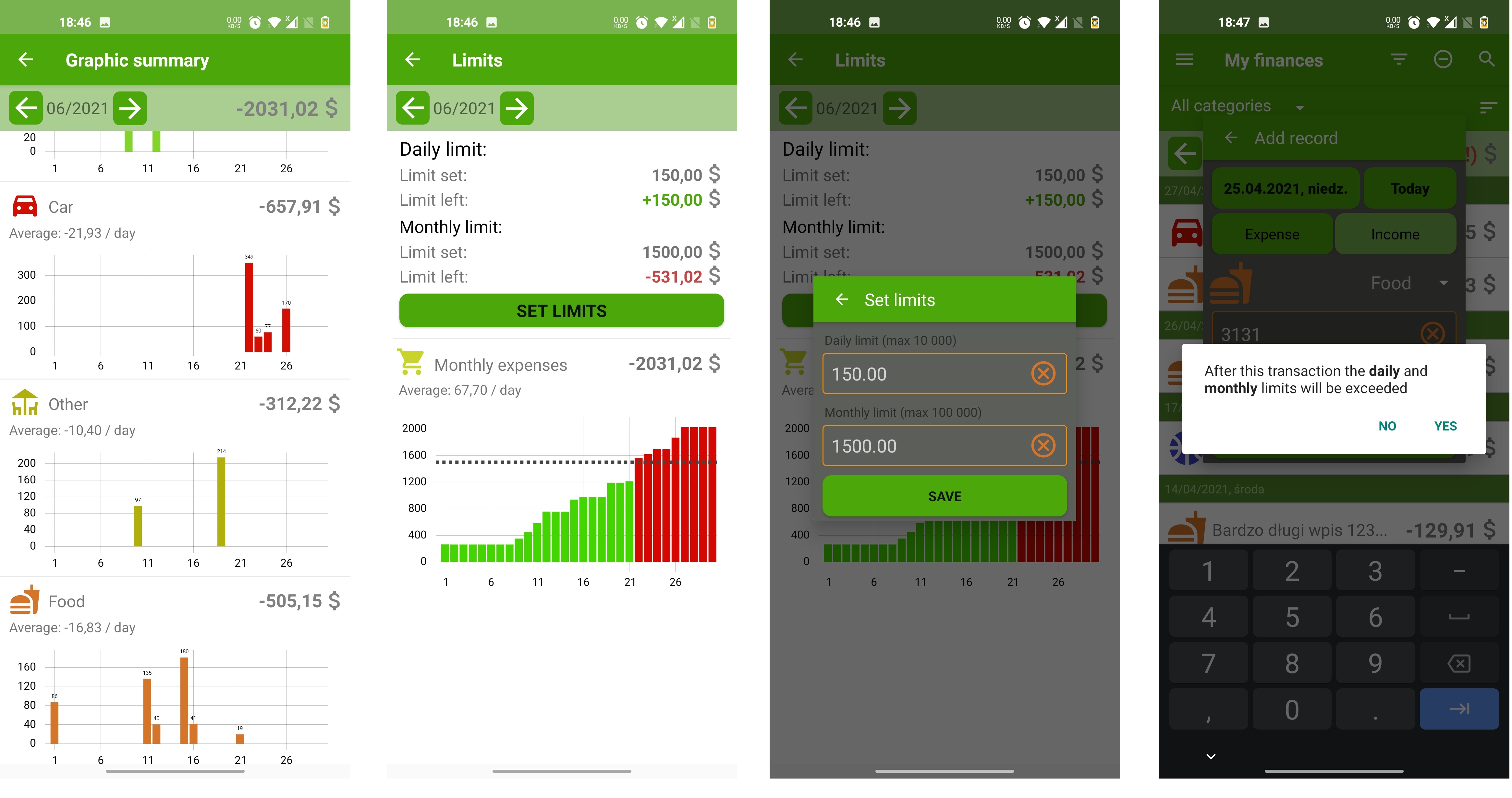 GitHub - lukasz94w/my-finances: Android application which allows to control personal expenses