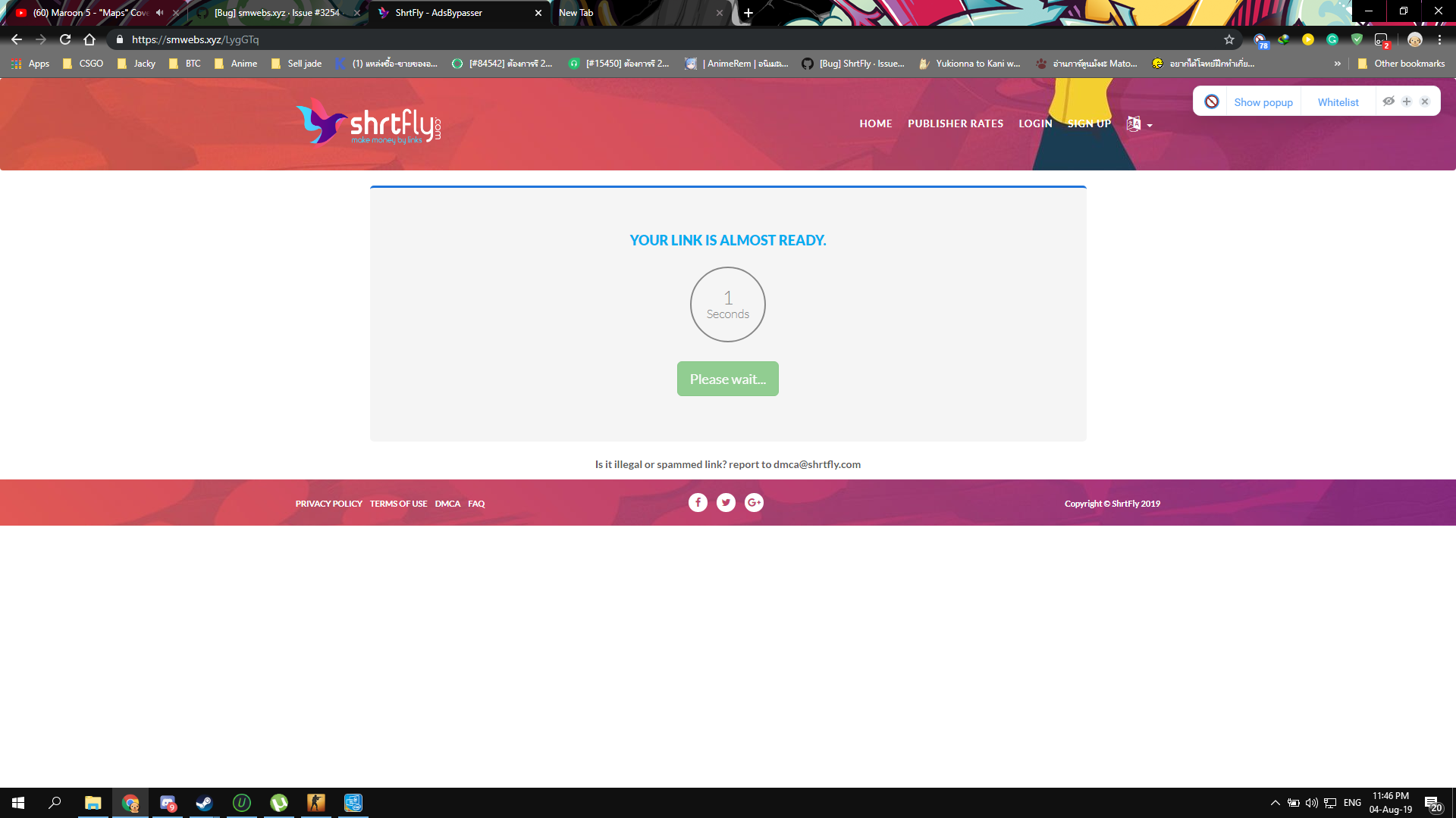 [Bug] smwebs.xyz (tampermonkey) · Issue #3254 · adsbypasser/adsbypasser · GitHub