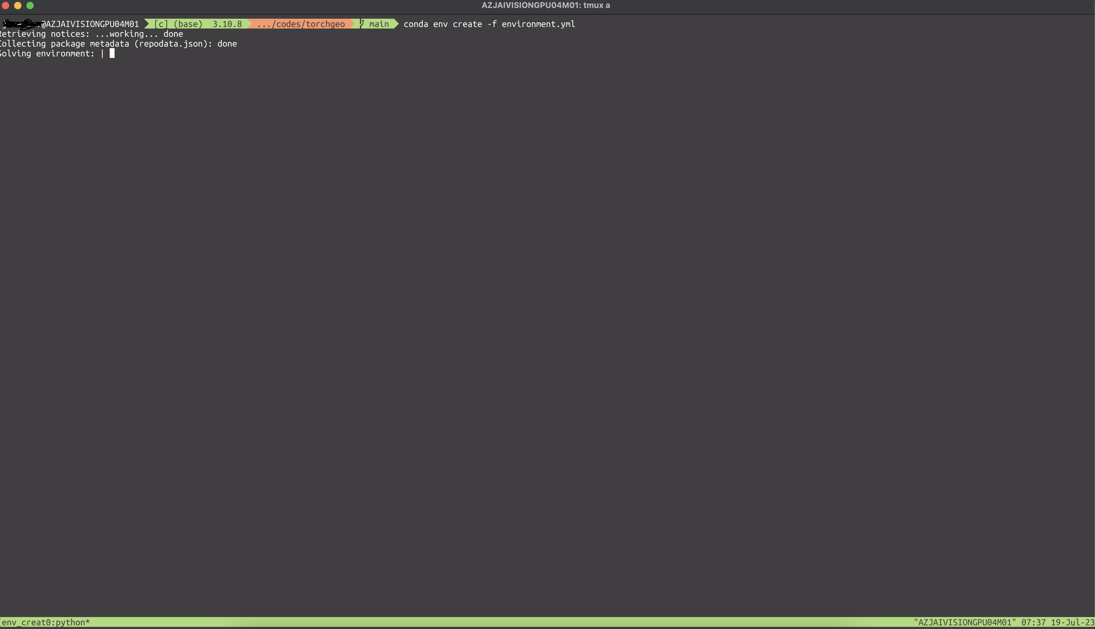 Setting Up Dev Env · Issue 1485 · Microsoft Torchgeo · Github