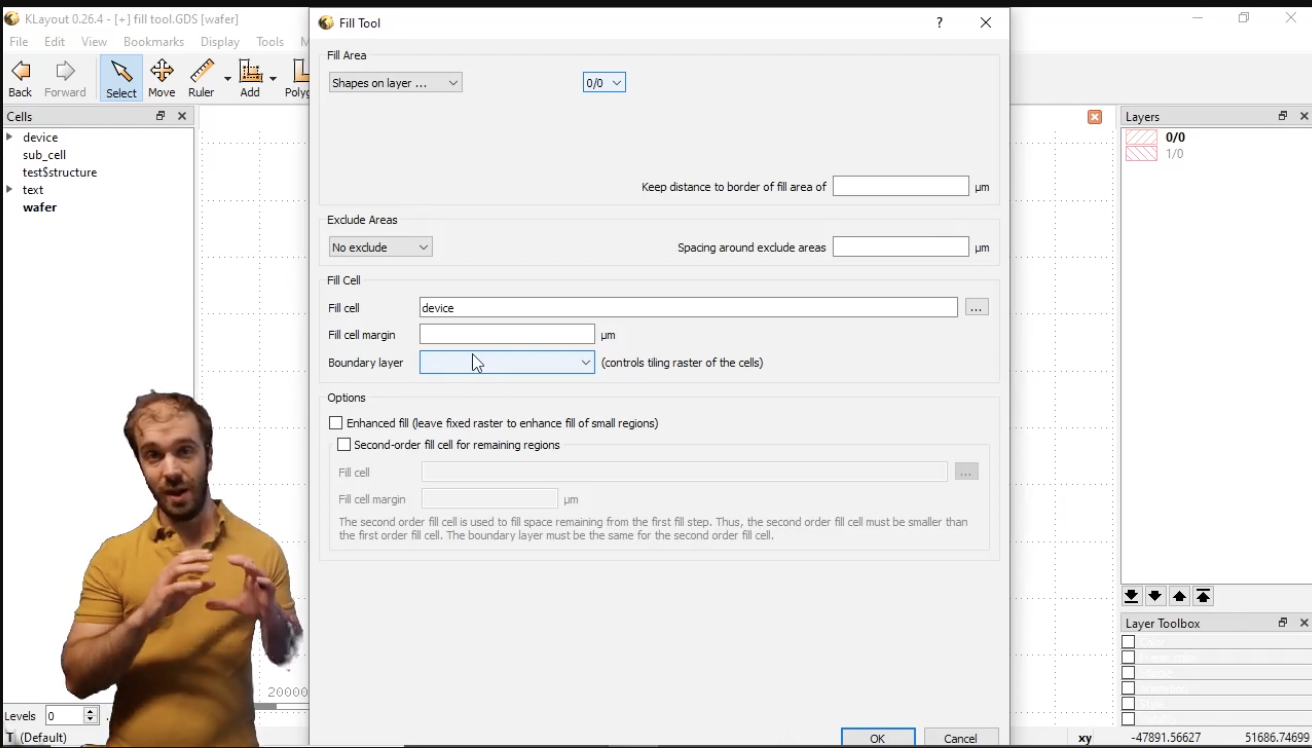Mac: Fill Tool missing most parameters · Issue #1094 · KLayout/klayout ...