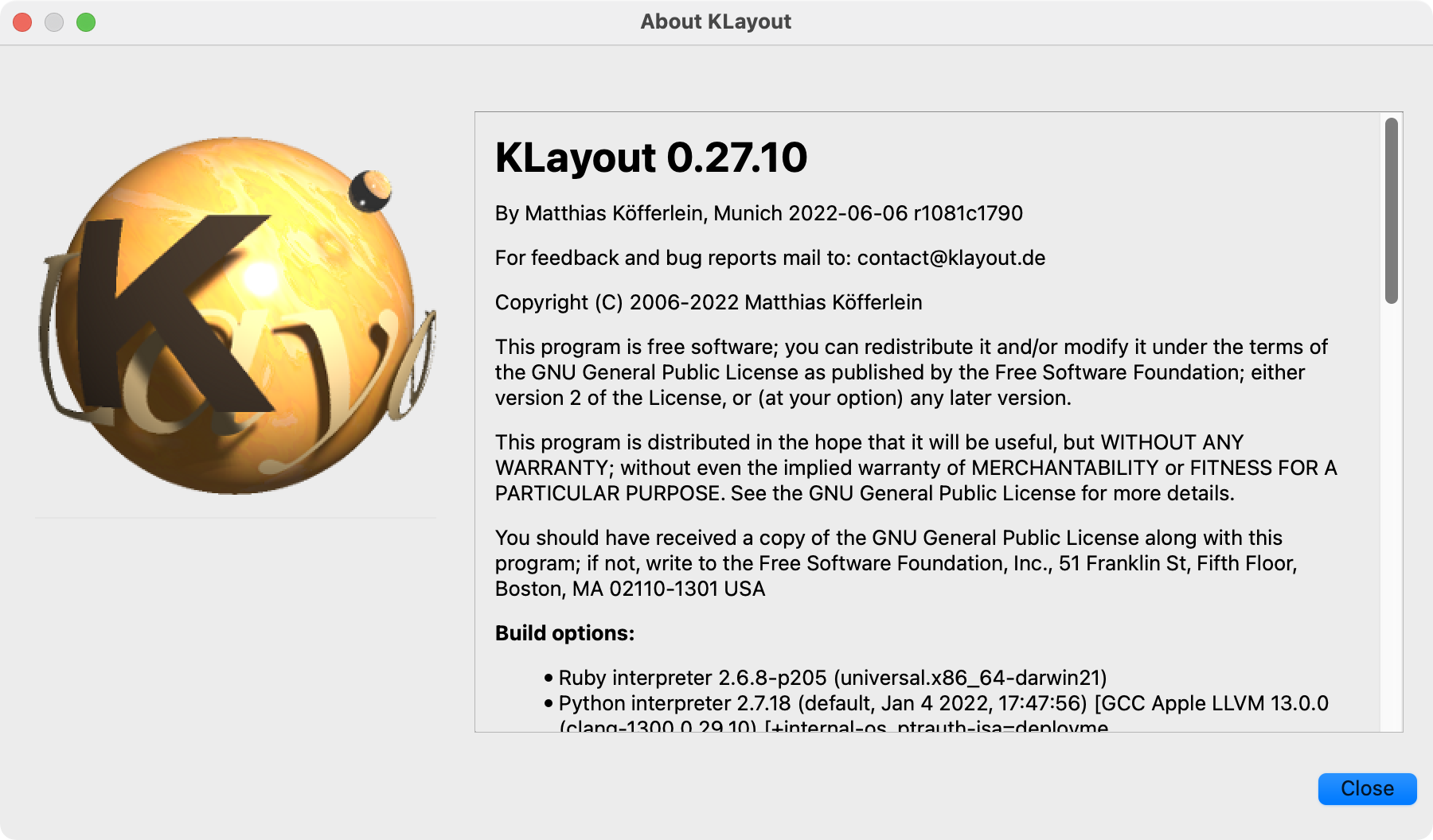 Mac: Fill Tool missing most parameters · Issue #1094 · KLayout/klayout · GitHub