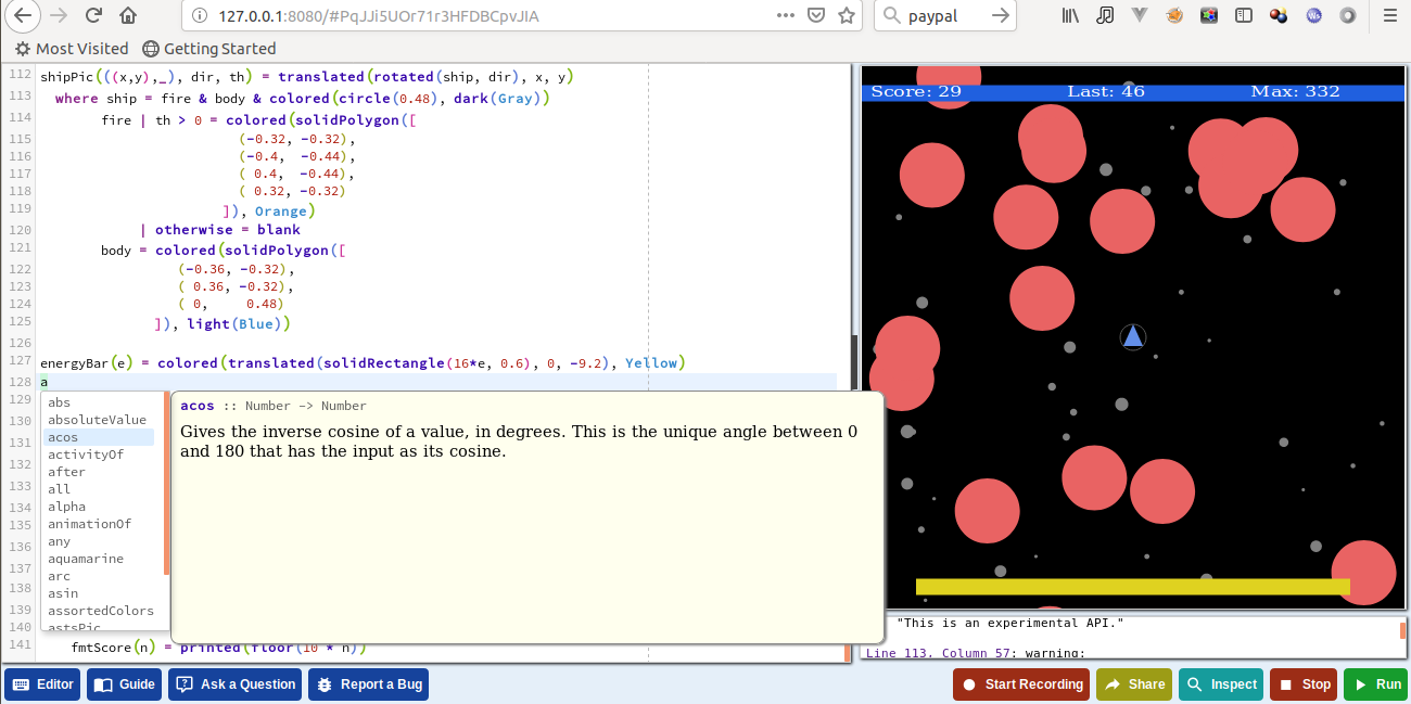 Auto-complete should use symbols defined in the current program · Issue ...