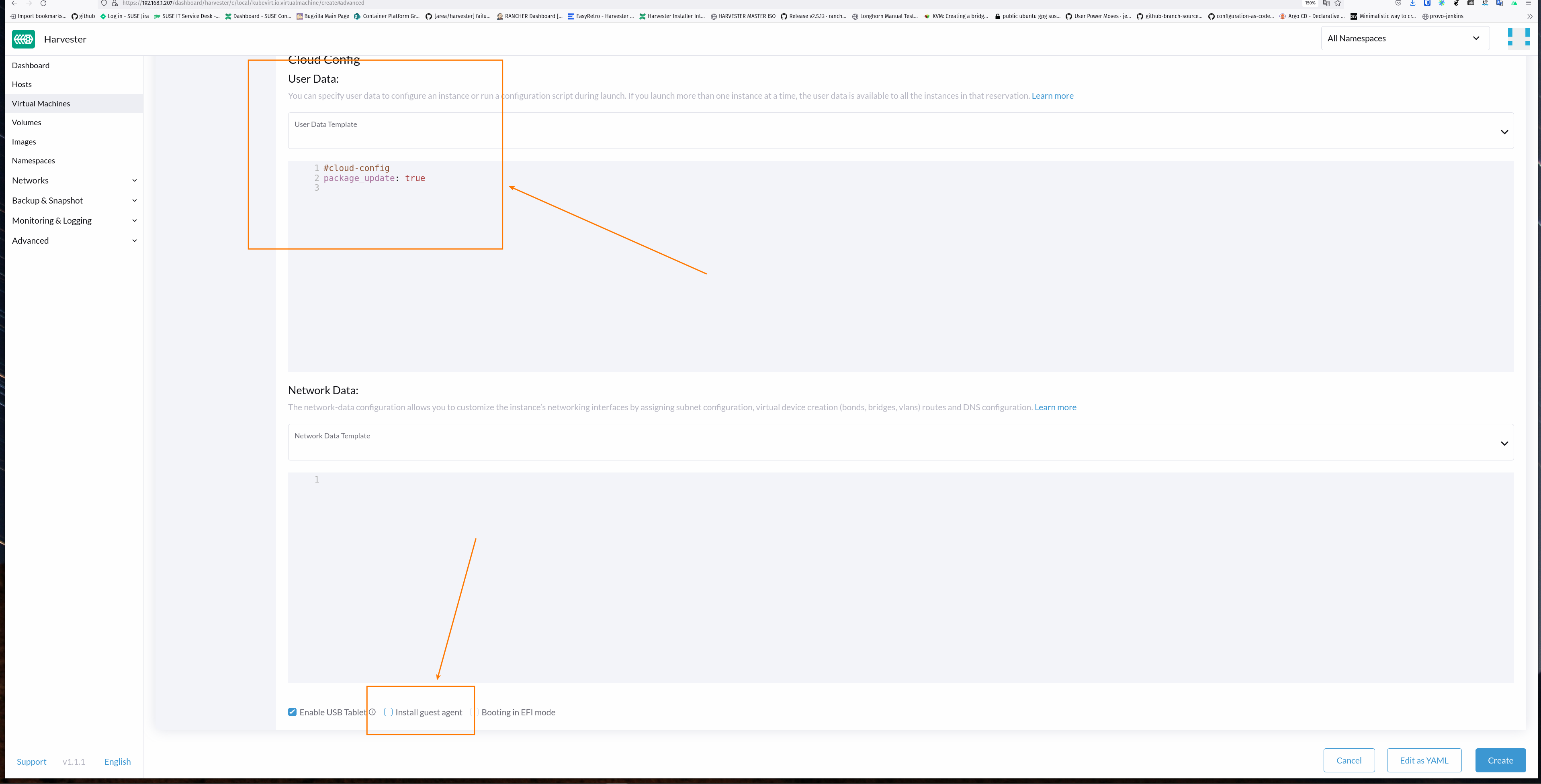 [BUG] Can not control qemu-guest-agent cloud-init from RKE2 & RKE1 Creation · Issue #3392 ...