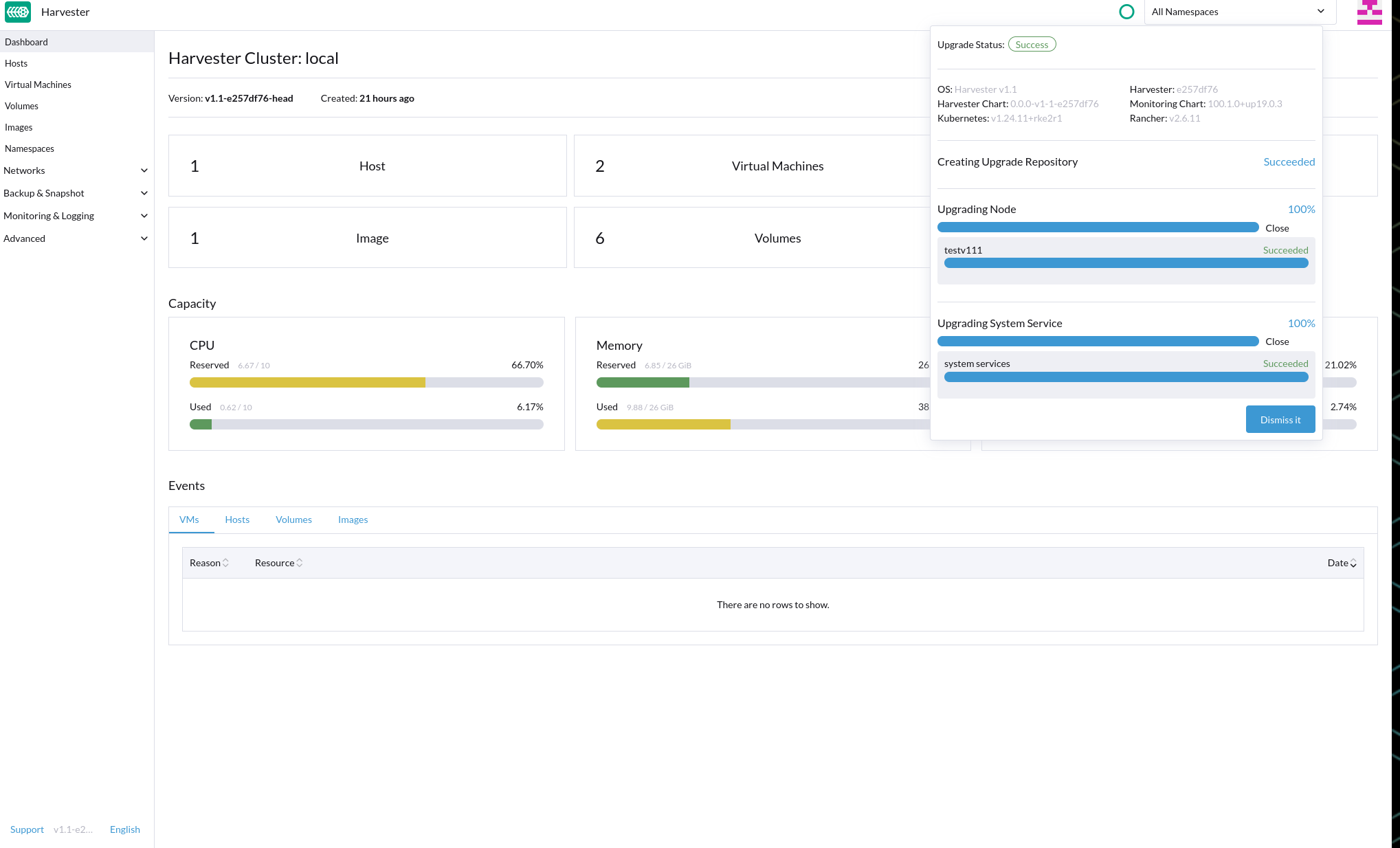 [BUG] Harvester single node upgrade will get `another operation (install/upgrade/rollback) is in ...