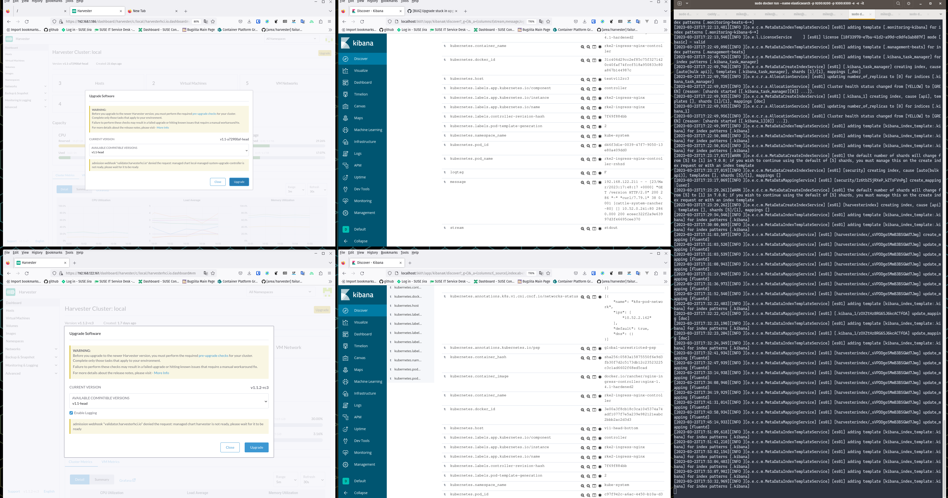 Bug Can Not Upgrade Cluster When Clusteroutput And Clusterflow