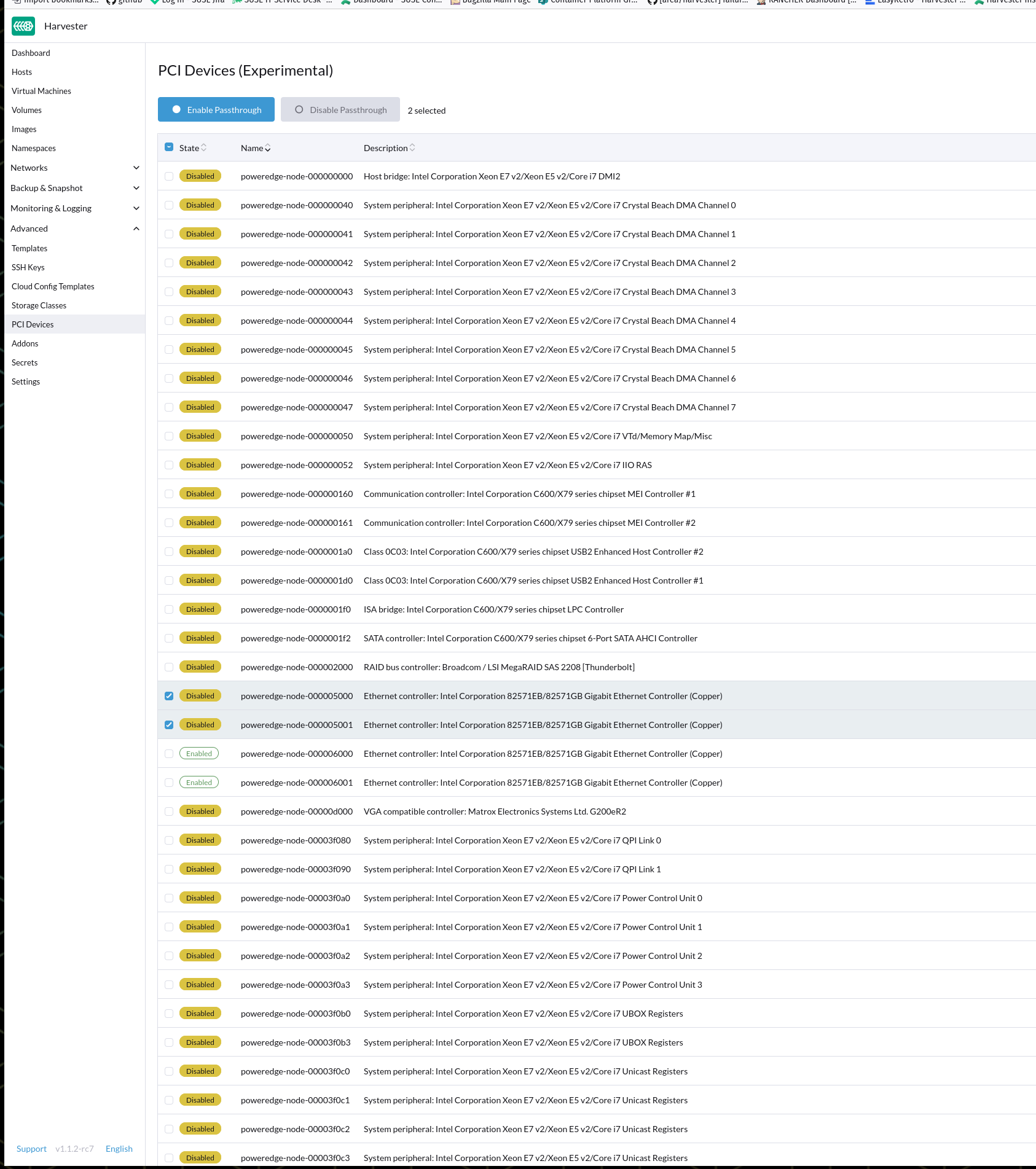 [BUG] PCI Device After Upgrade From v1.1.1 to v1.1.2-rc5 on VM Causes ...
