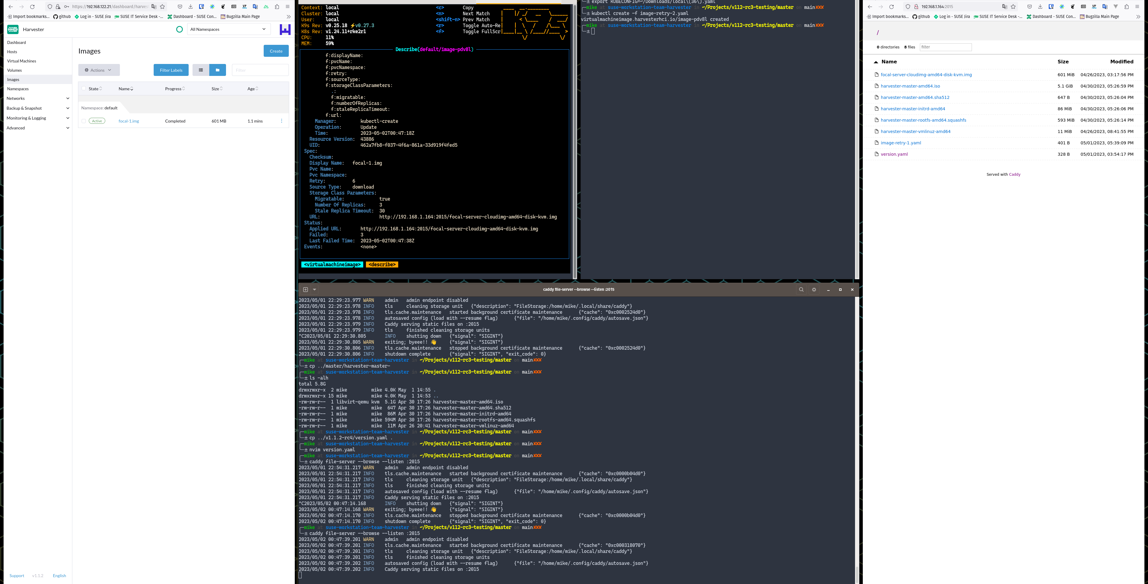 [BUG] No error displayed when upgrading to use an invalid download url · Issue #3310 · harvester ...