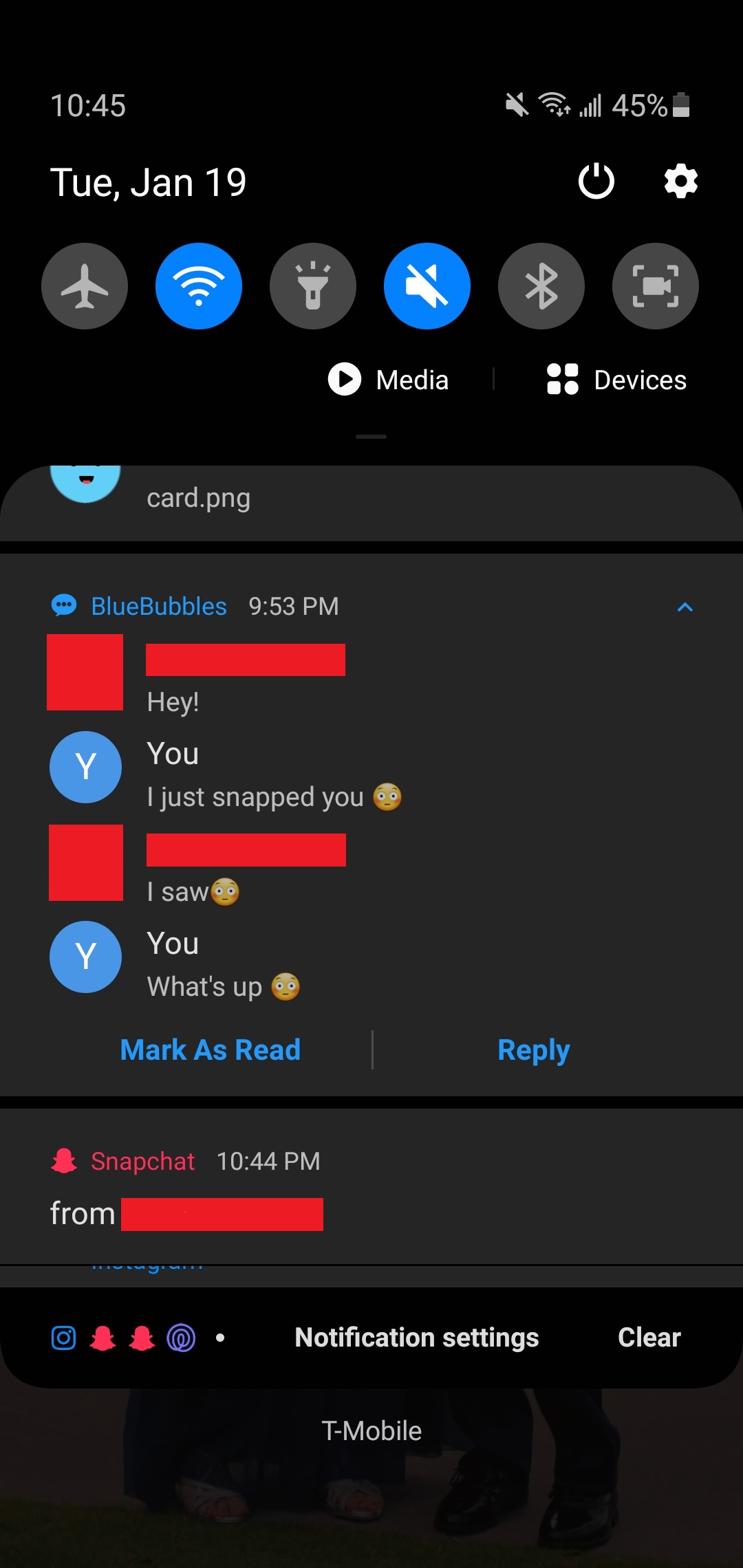 [Nightly] Replying from notification caused message to fail · Issue #683 · BlueBubblesApp ...