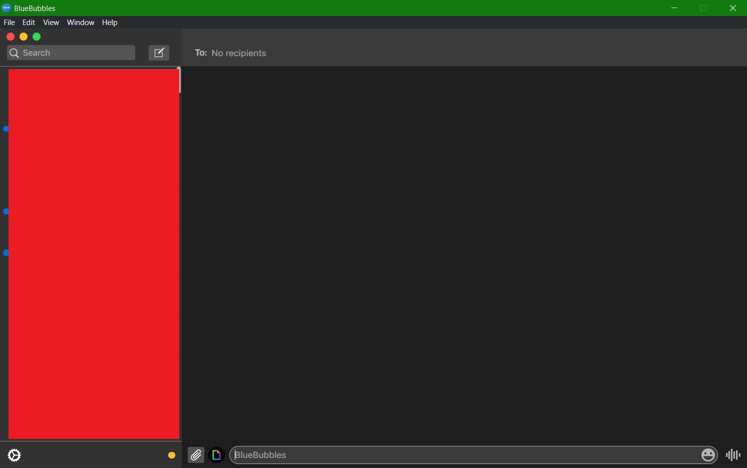 Feature Request for a better native title bar · Issue #182 · BlueBubblesApp/BlueBubbles-Desktop ...