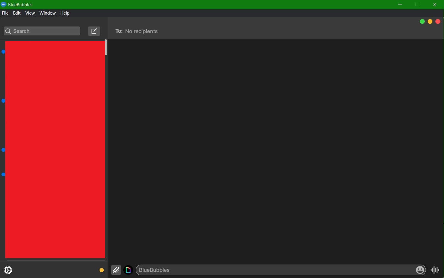 Feature Request for a better native title bar · Issue #182 · BlueBubblesApp/BlueBubbles-Desktop ...
