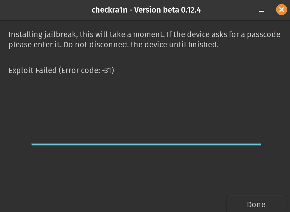 Linux GUI version does not enter DFU mode · Issue #786 · checkra1n/BugTracker · GitHub