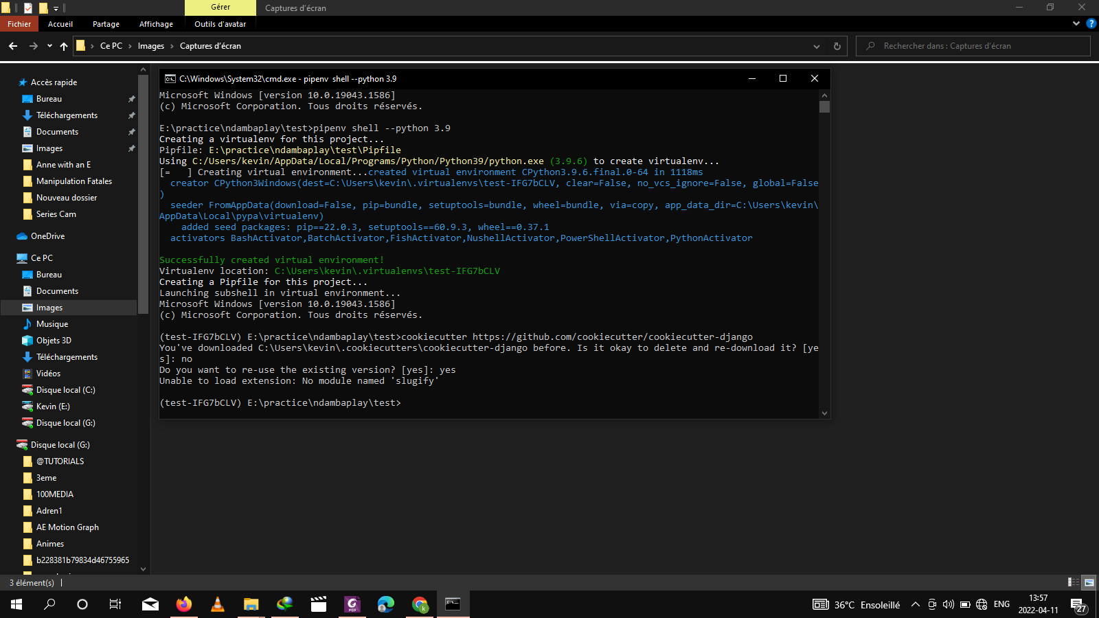 Unable to load extension: No module named 'slugify' · Issue #1662 · cookiecutter/cookiecutter ...