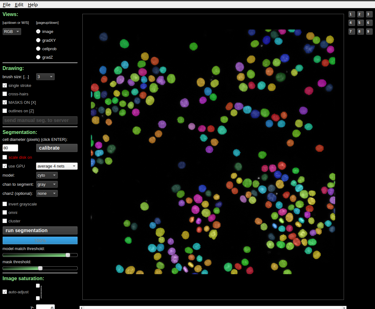 Command line result is different from GUI's result · Issue #486 · MouseLand/cellpose · GitHub