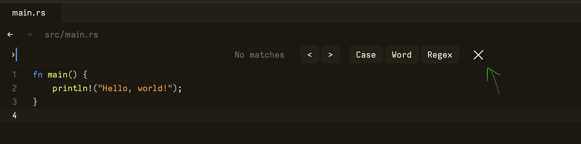Make the action of closing the search bar more discoverable · Issue #5863 · zed-industries/zed ...