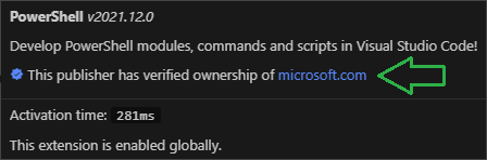 VS Code: Upgrade publisher status to verified · Issue #822 · ironmansoftware/powershell ...