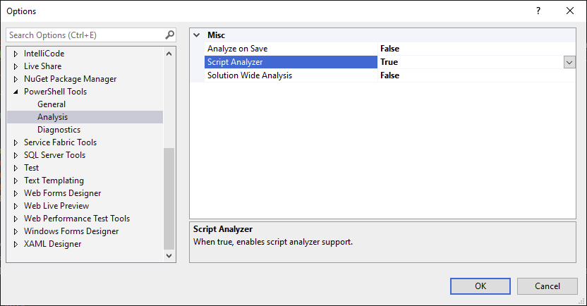 Script Analyzer can be enabled when the needed module is not present · Issue #852 ...