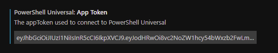 VS code extenstion should have empty token by default · Issue #922 · ironmansoftware/powershell ...